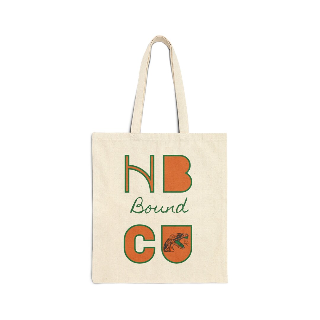 FAMU Bound Cotton Canvas Tote Bag - Etsy