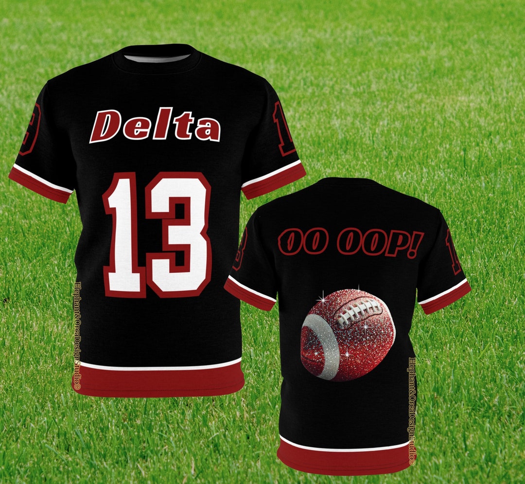 Delta Sigma Theta Football Shirt DST Football Party Outfit HBCU Game ...