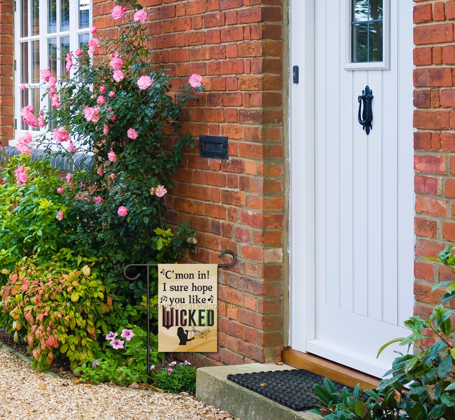 Wicked Movie Themed Garden Banner Perfect for Fans & Sing-along Lovers ...