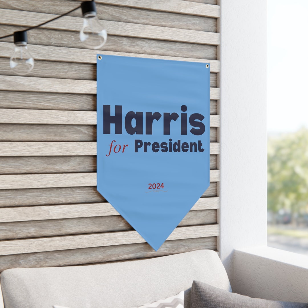 Harris 2024 Pennant Banner - Etsy