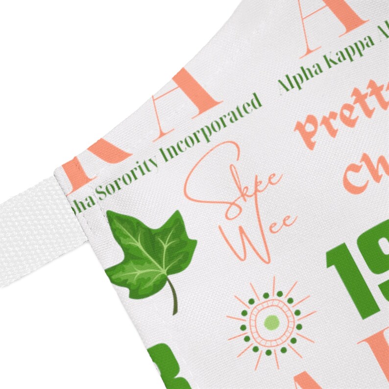 Alpha Kappa Alpha Apron / 1908 / Pretty Chef / AKA Kitchen Essentials ...