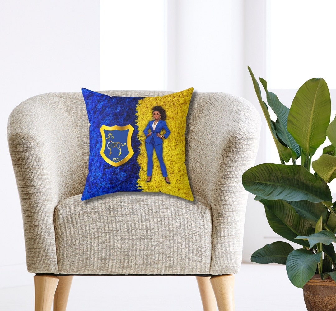 Sigma Gamma Rho Decorative Pillow Sgrho Sorority Gift Poodles ...