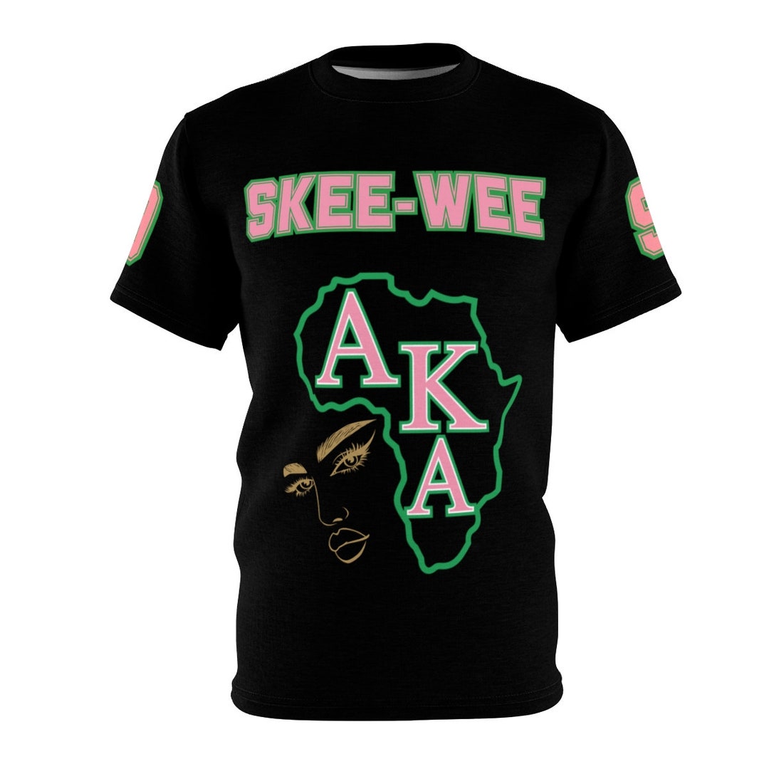 Custom AKA Line Crossing Tee, Personalized Alpha Kappa Alpha Shirt, AKA ...