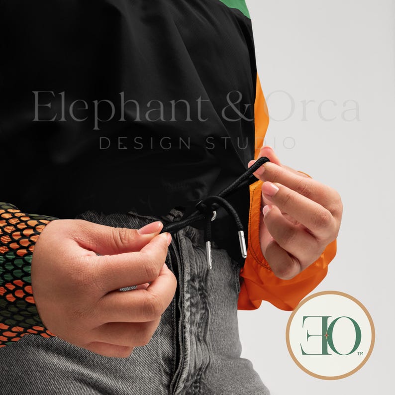 FAMU Inspired Womens Cropped Windbreaker Rattlers Lightweight Hooded ...