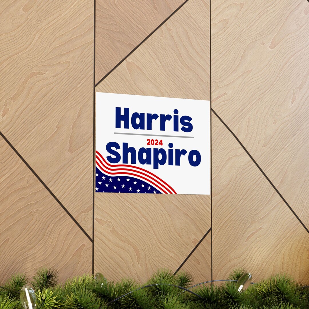 Harris Shapiro Matte Posters, Harris Shapiro Campaign Gear, Vote Harris ...