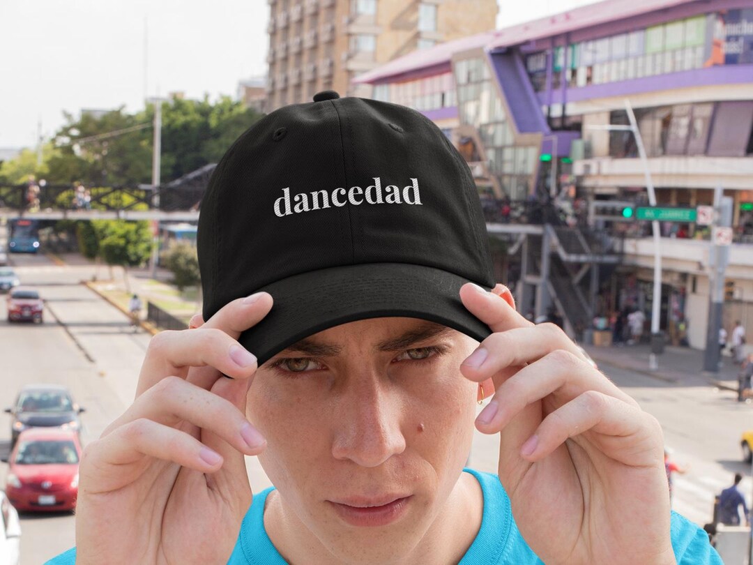Embroidered Dance Dad Dad Hat, Classic Cap for Dancers, Black Baseball ...