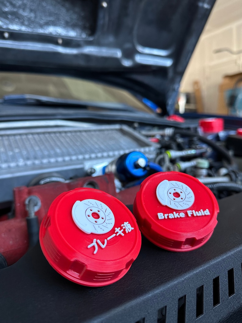 Subaru Brake Fluid Cap Cover Impreza STI WRX, BRZ, Forester, Crosstrek ...