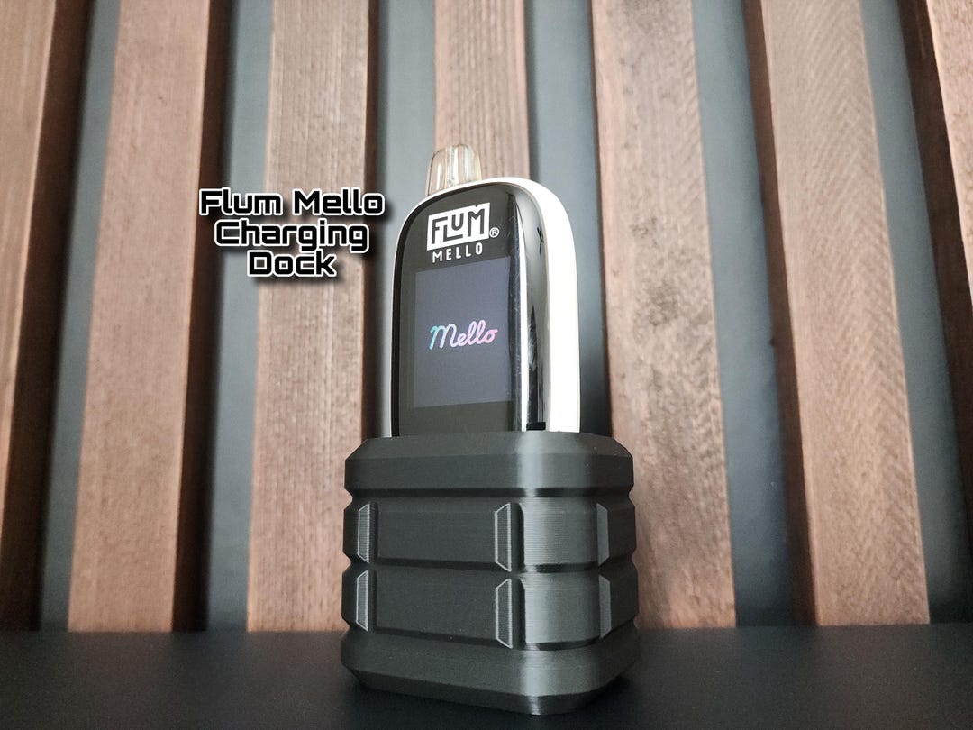 Flum Mello Charging Dock | Vape Charger | Stylish Charging Stand With ...
