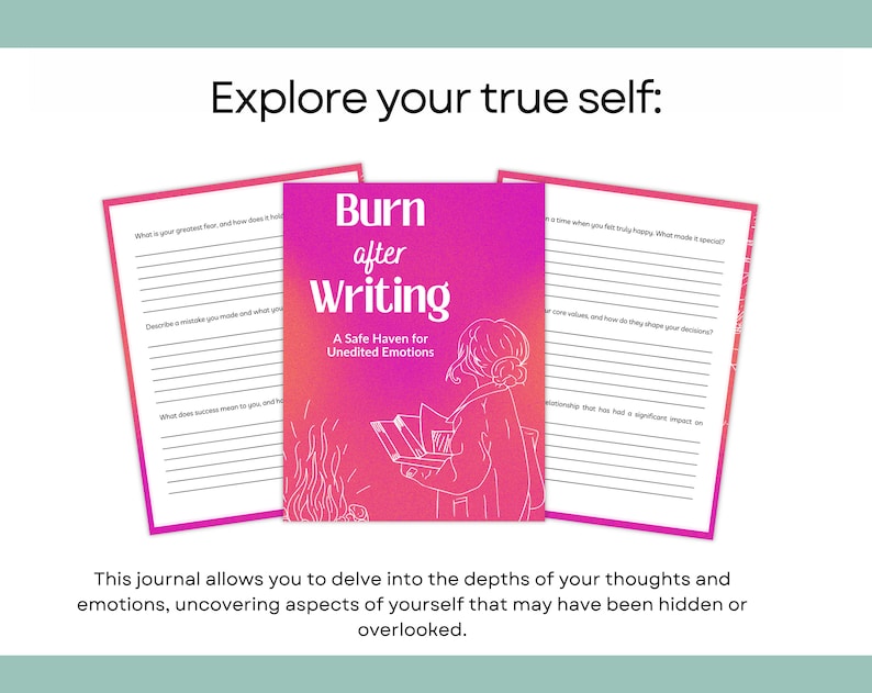 Burn After Writing, Burn Book, Burn After Journal, Planner Pages, All ...