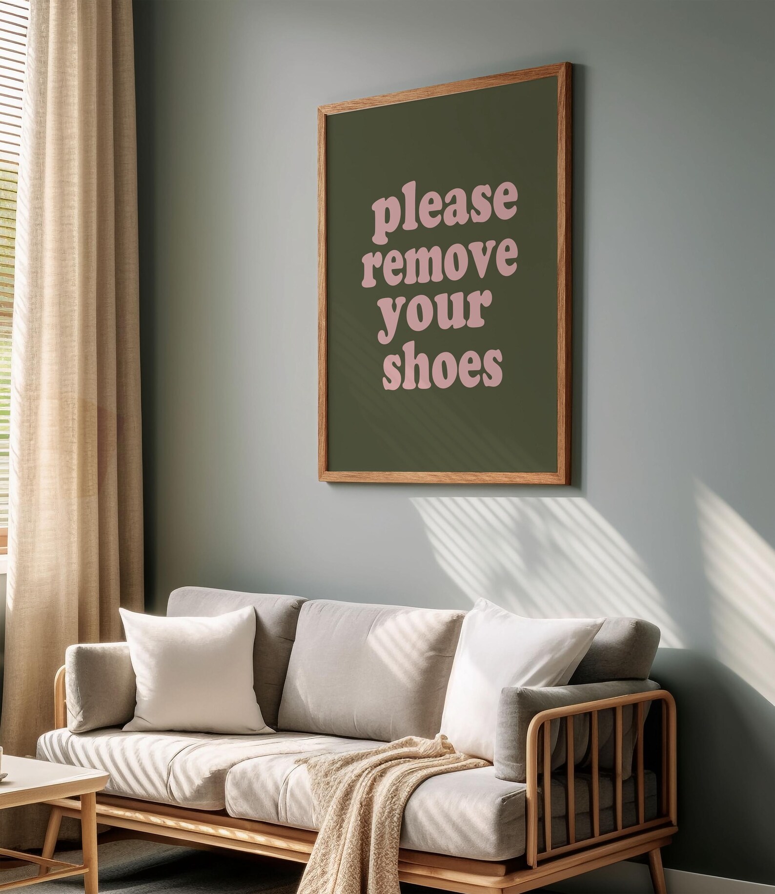 Please Remove Your Shoes Sign Printable Wall Art Shoes off Signs for ...
