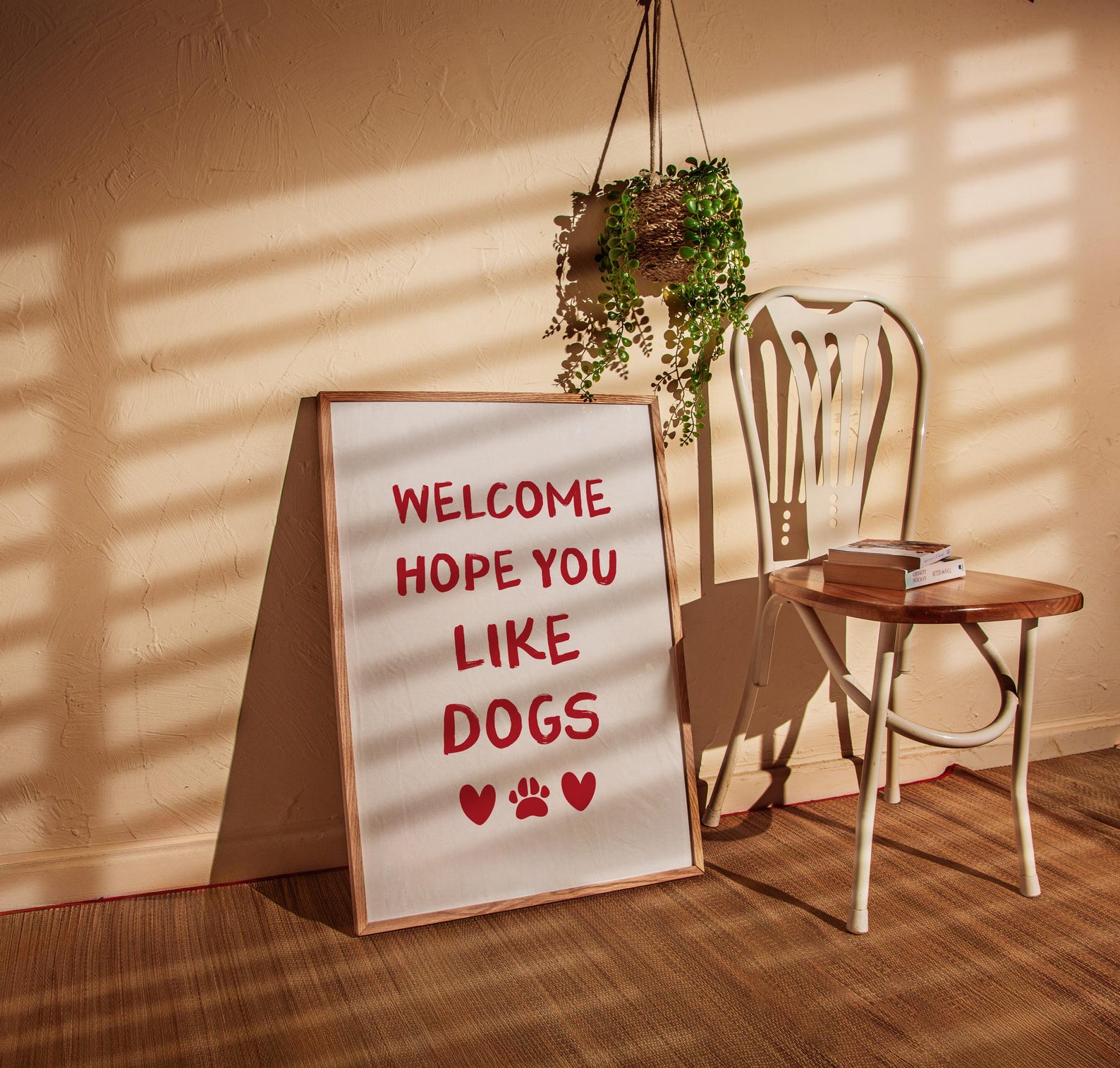 Funny Dog Print Retro Typography Wall Art Dog Owner Gift Puppy Poster ...