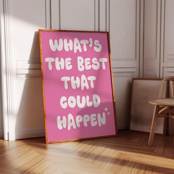 This Must Be the Place Print Cute Apartment Decor Pink Printable Entryway Art Print Gifts for ...