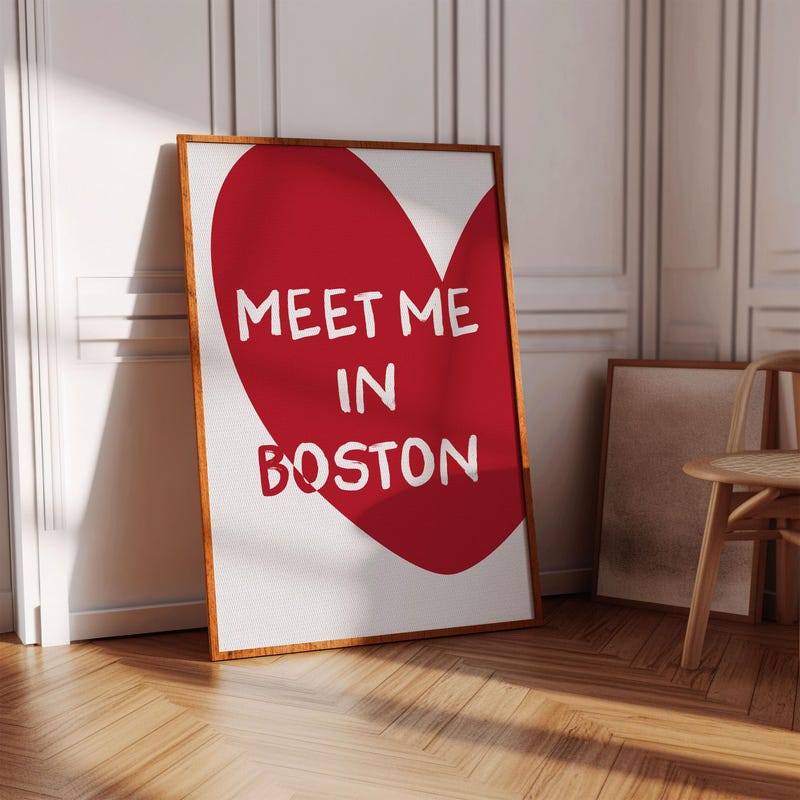 Boston Wall Art - Etsy