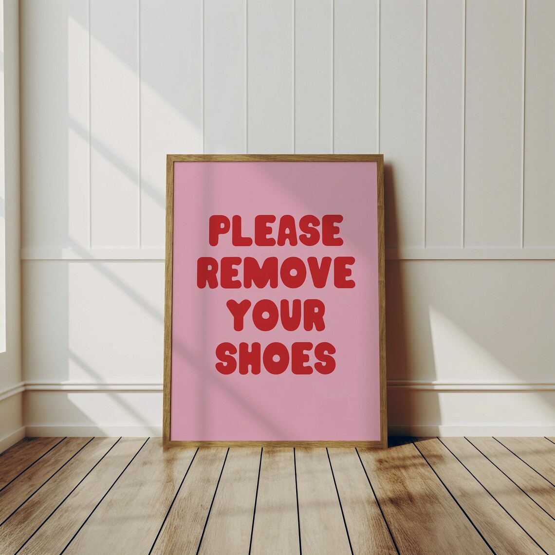 Please Remove Your Shoes Sign Printable Wall Art Shoes off Signs for ...