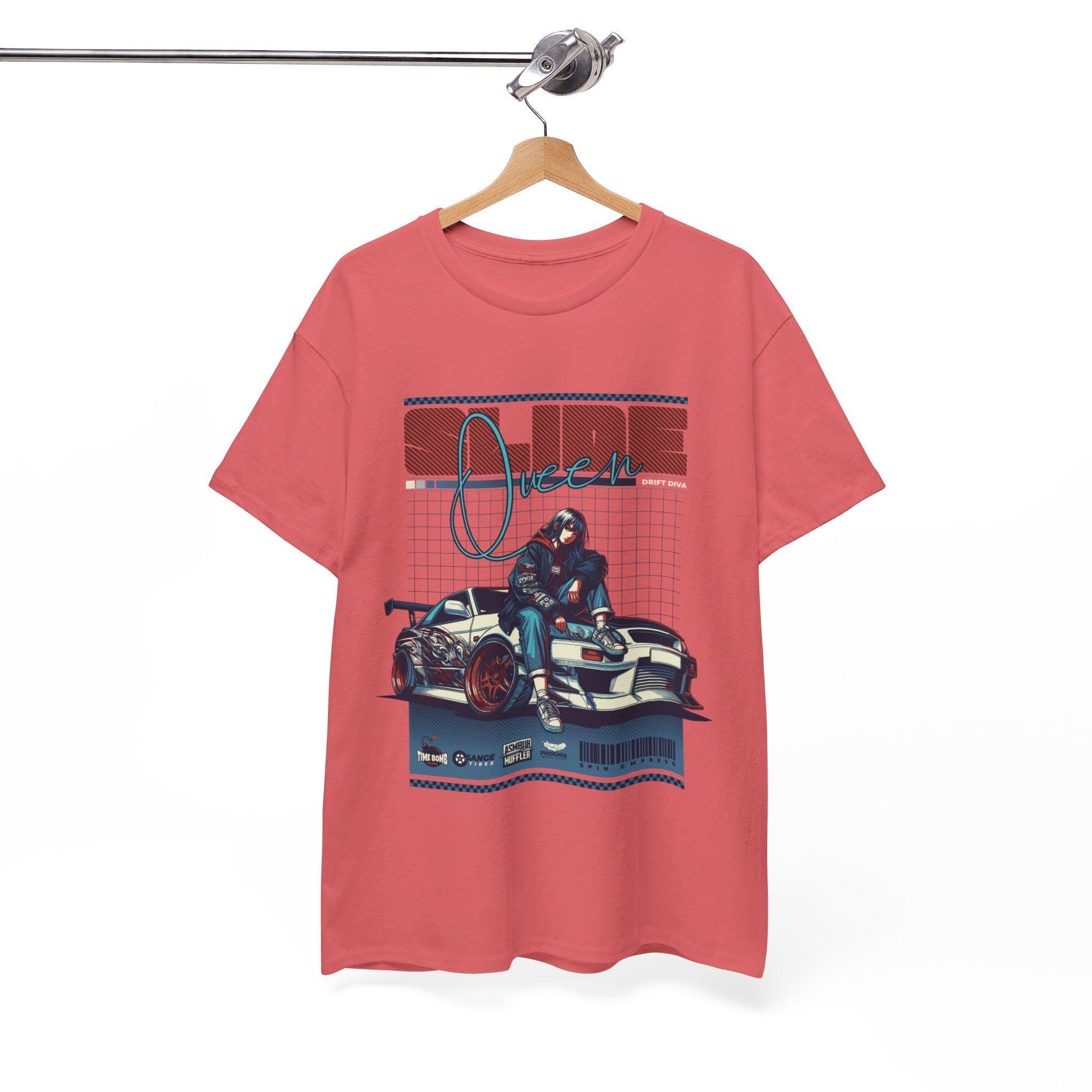 Drift Diva, Slide Queen, Anime Girl Shirt, Drifting Shirt, Anime Tshirt ...