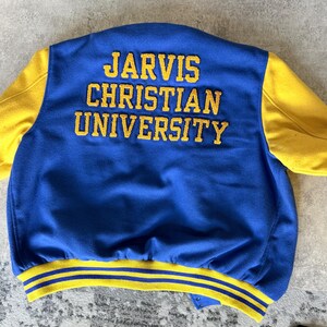 Jarvis Christian Varsity Jacket - Etsy