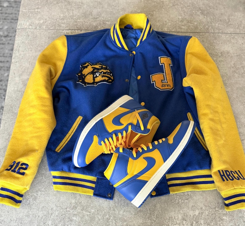 Jarvis Christian Varsity Jacket - Etsy