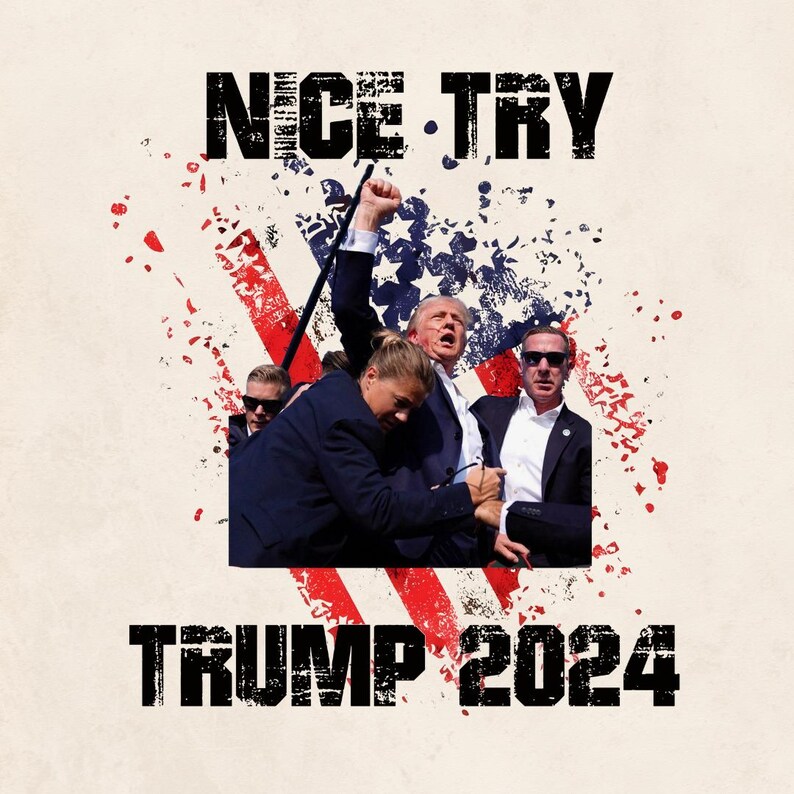 Trump Shot Png, Donald Trump Png, Digital Download, Trump Assasination ...