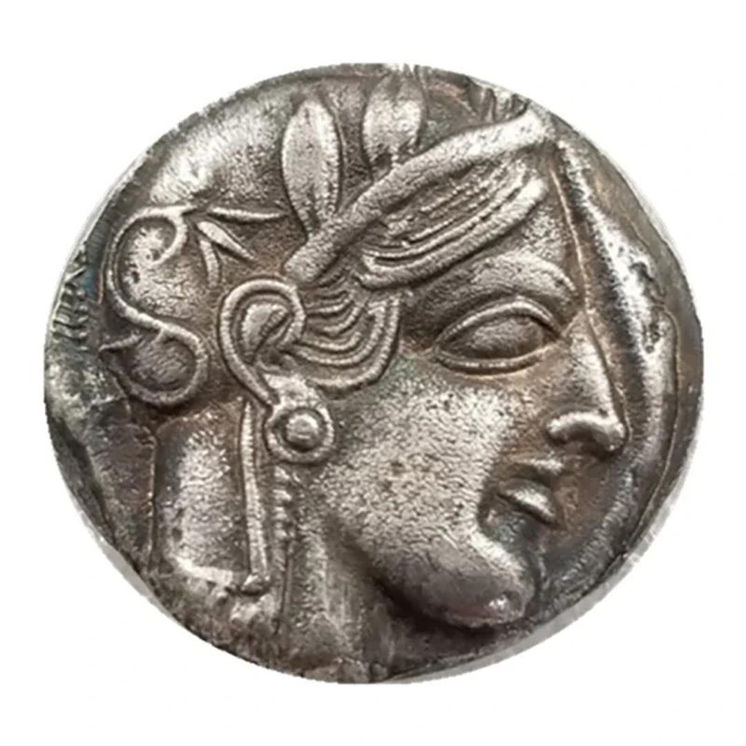 Ancient Greek Mythology Coin Moon Goddess Selene & Hellenic Deity ...