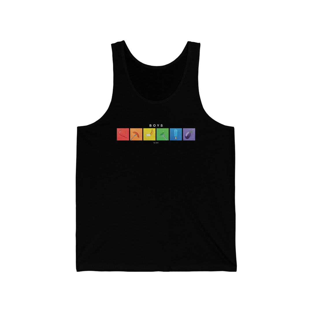 Pride LGBTQ Art Print by Jxla the 'BOYS' Unisex Jersey Tank - Etsy