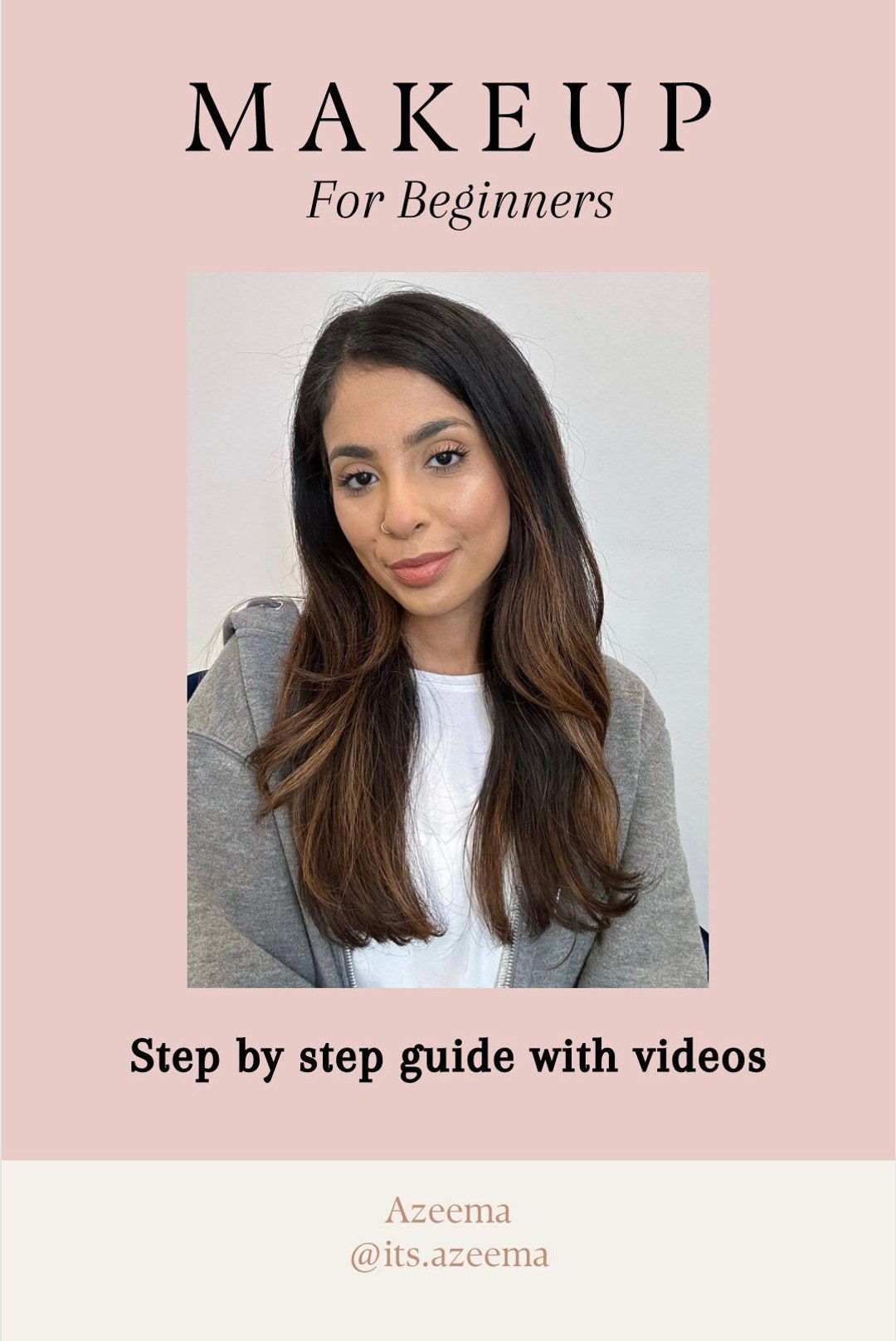 Step by Step Guide: Makeup for Beginner's (guide + Videos) - Etsy