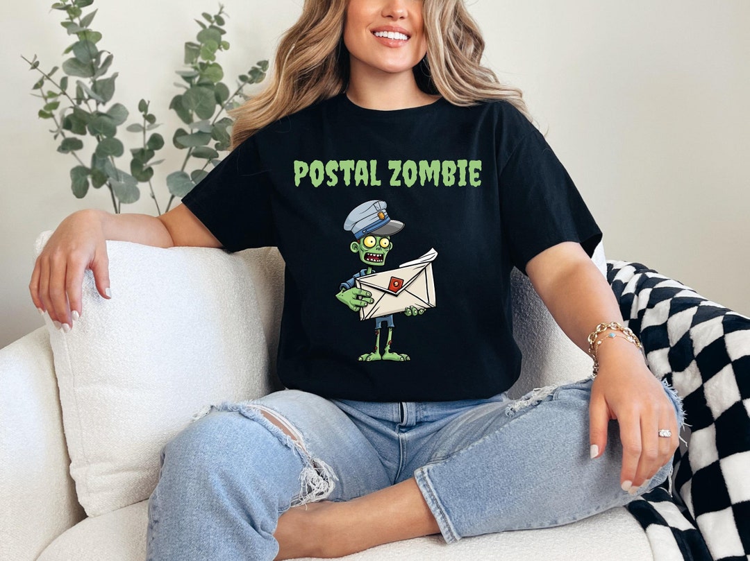 Postal Zombie Shirt, United States Postal Service, Halloween Postal ...