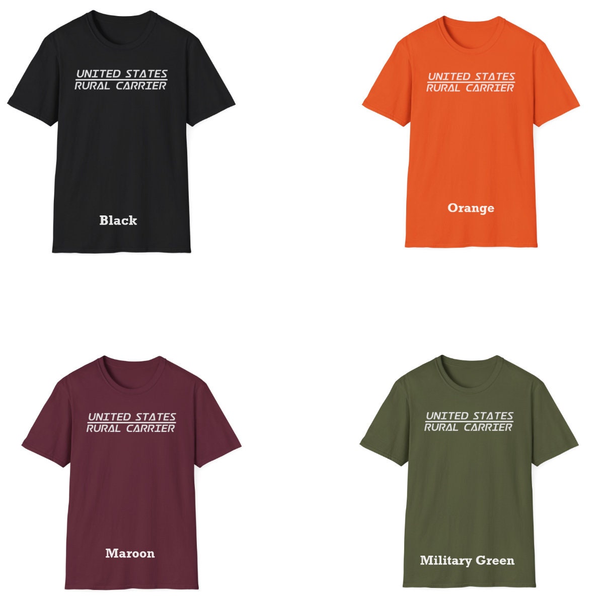 Postal Shirt, USPS Work T-shirt, Rural Carrier Shirt, Postal Worker ...