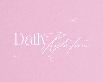 Daily Self Reflection Journal Prompts Printable, Digital Journal, Daily ...