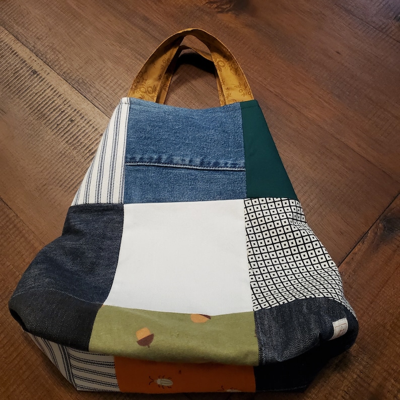 Like a Perfectly Broken-in Pair of Jeans! Soft Upcycled Tote - Etsy