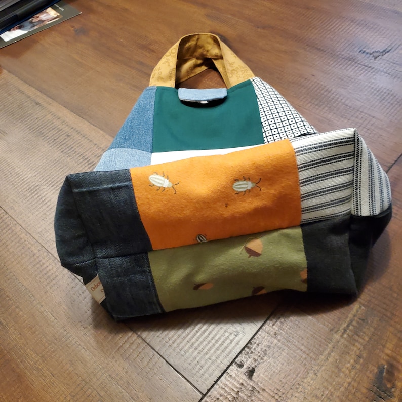 Like a Perfectly Broken-in Pair of Jeans! Soft Upcycled Tote - Etsy