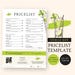 Mobile Bar Price List Template, Customizable Bar Menu, Cocktail Bar ...