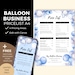 Balloon Business Price Menu A4, Balloon Artist Cost Sheet, Event Decor ...