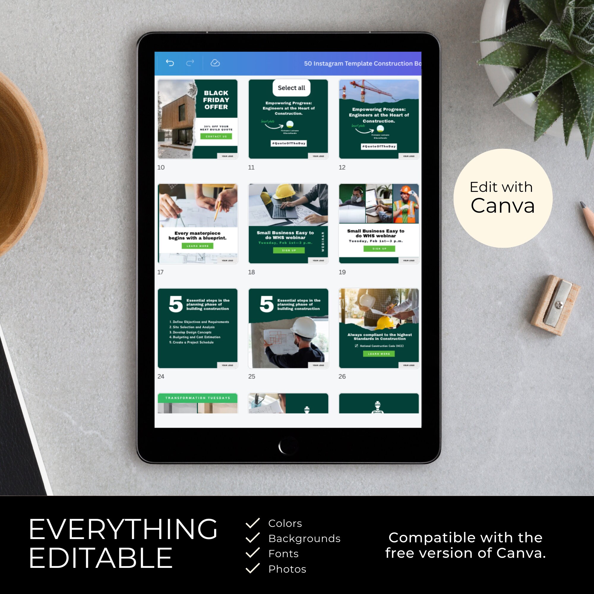 50 Instagram Small Business Templates, Instagram Templates for ...