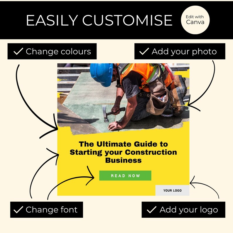 50 Instagram Construction Business Templates, Home Builder Social Media ...