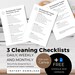 Restaurant Cleaning Checklist A4, Daily Tasks, Canva Template, Kitchen ...