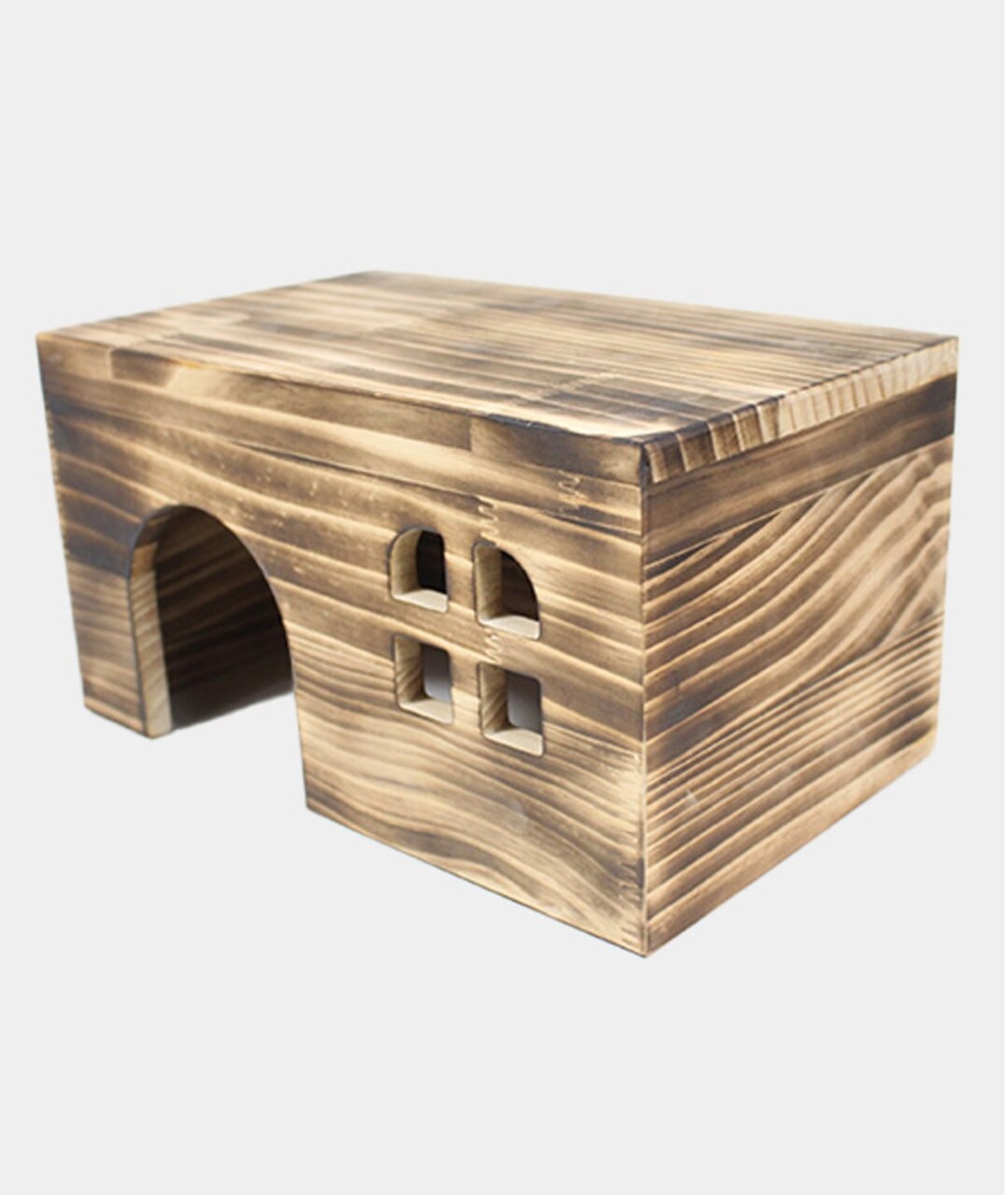 Hamster Hideout, Hamster Natural Wood House,small Pet House, Modern ...