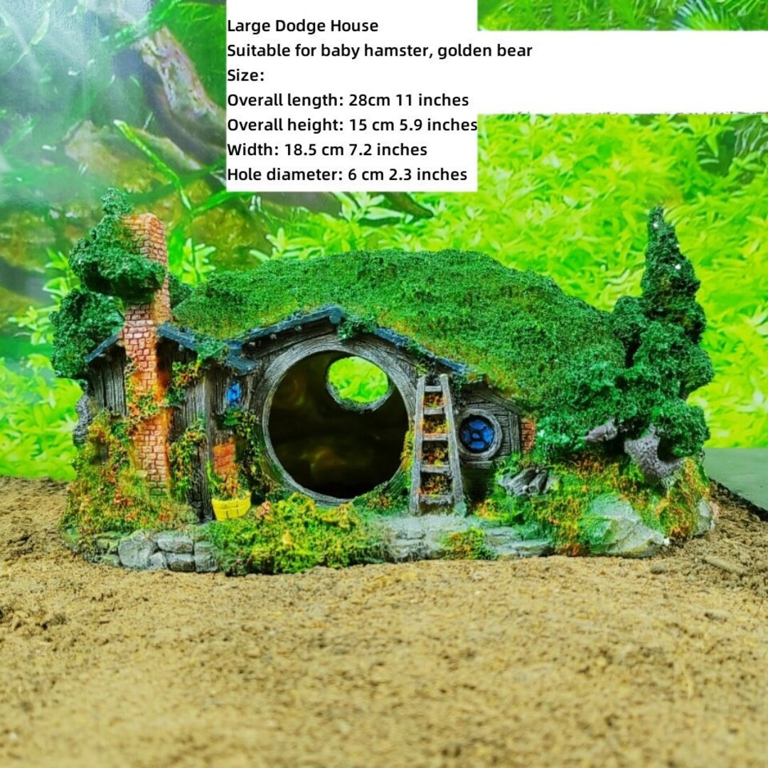 Hamster Hideout, Syrian Hamster House, Toys for Hamster, Hamster Cage ...