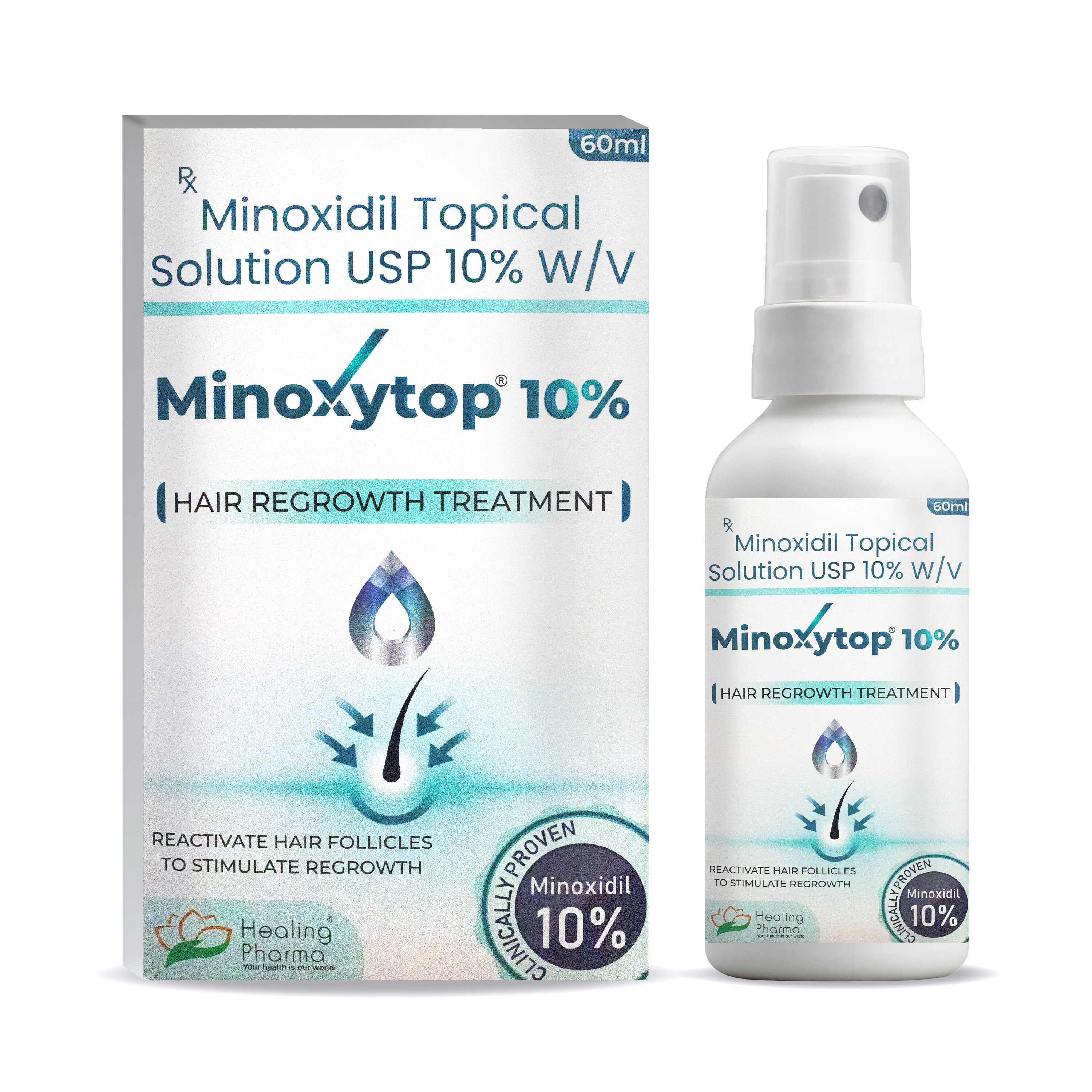 AUTHENTIC Minoxidil 10% 60ml - Etsy