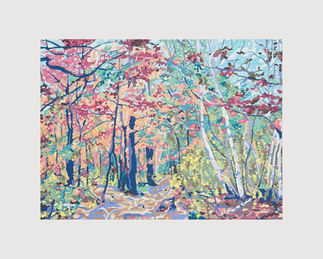 The North Shore Painting Colorful Fall Art Minnesota Painting MN ...