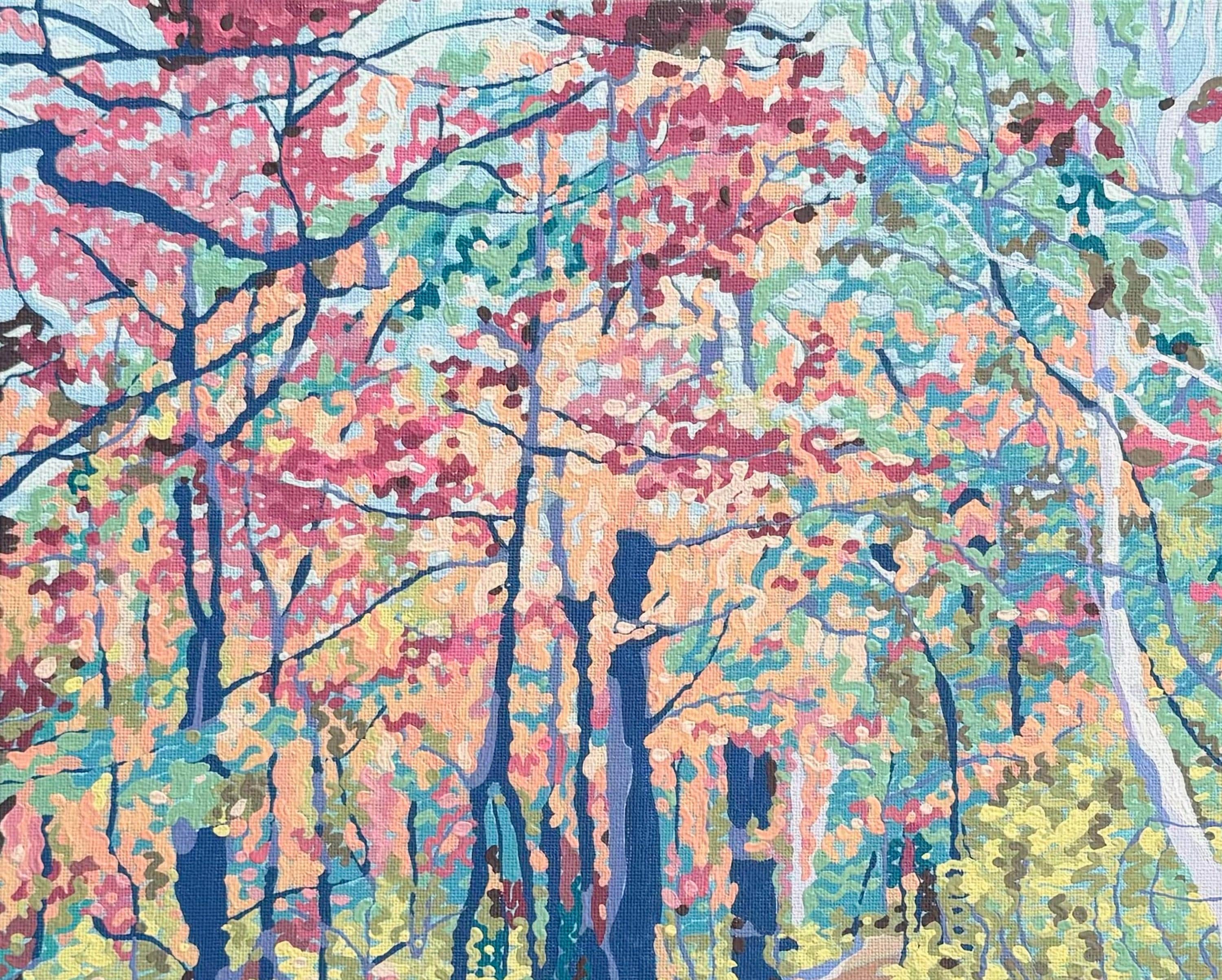The North Shore Painting Colorful Fall Art Minnesota Painting MN ...