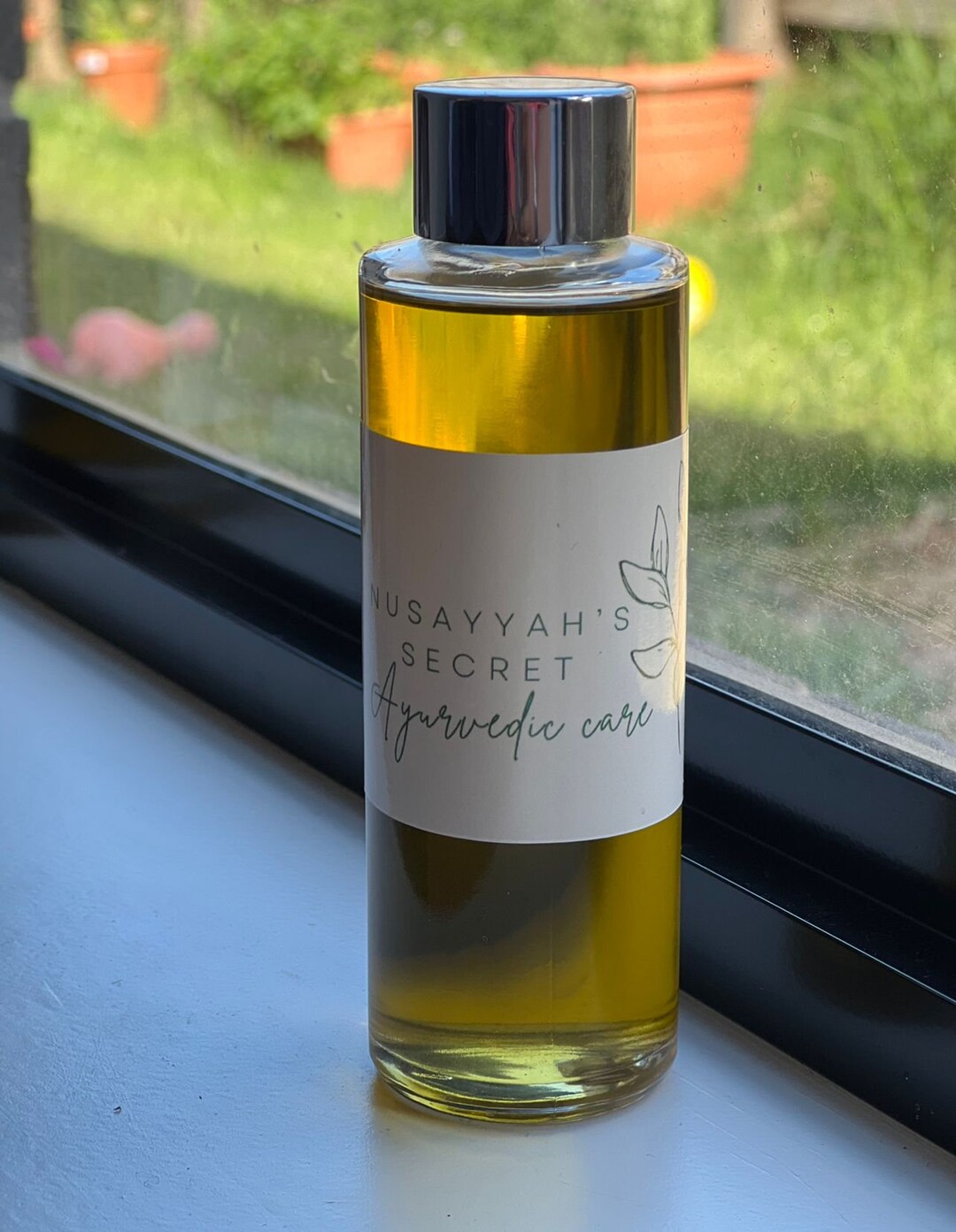 All Natural Herbal Hair Oil With Solar Infusion of Six Oils and Six ...