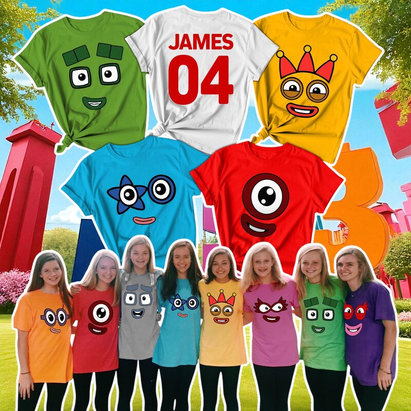 Numberblocks Costume - Etsy