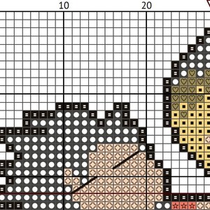 Chibi Kuroo Kenma Cross Stitch Pattern, Haikyuu, Nekoma, Volleyball ...