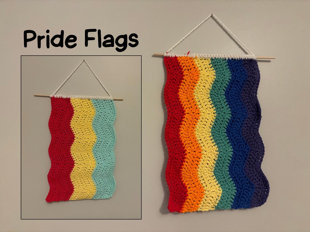 Crochet Pride Flags - Etsy