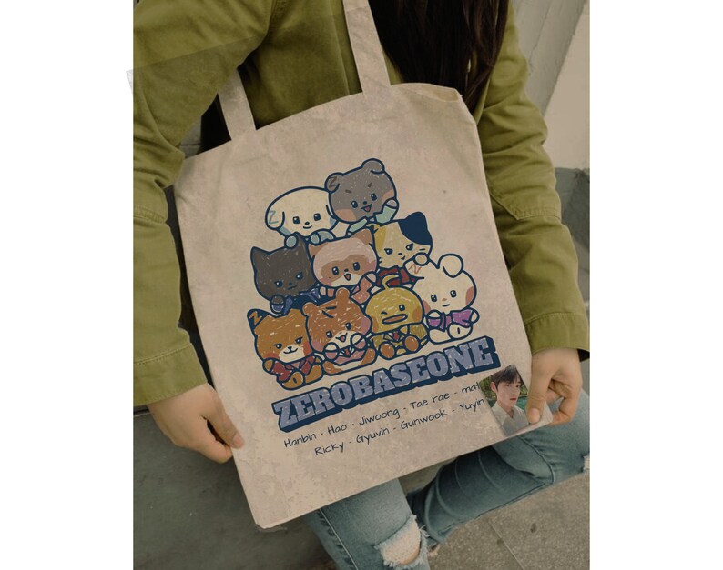 Zerobaseone Totebag, Zerobaseone Tote Bag, Zerobaseone Merch, Zb1 Merch ...
