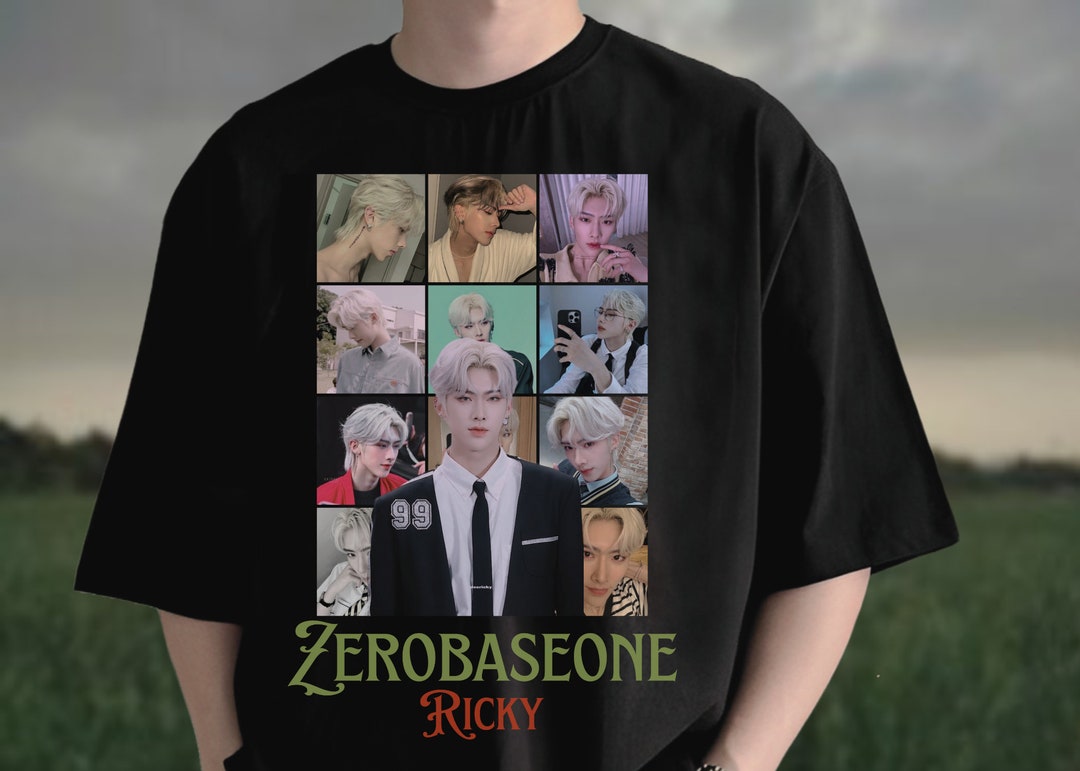 Zerobaseone Ricky Shirt, Shirt Zerose, ZB1 Shirt, , Zerobaseone Merch ...