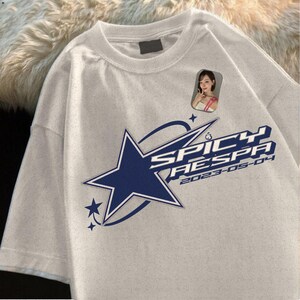 Aespa Kpop Tshirt, Spicy, Super Nova, Aespa Album, Aespa Merch, Aespa ...