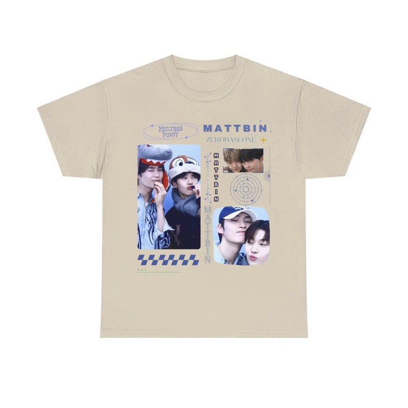 Zerobaseone Mattbin Kpop Tshirt, Tshirt Zerose, ZB1 Tshirt ...