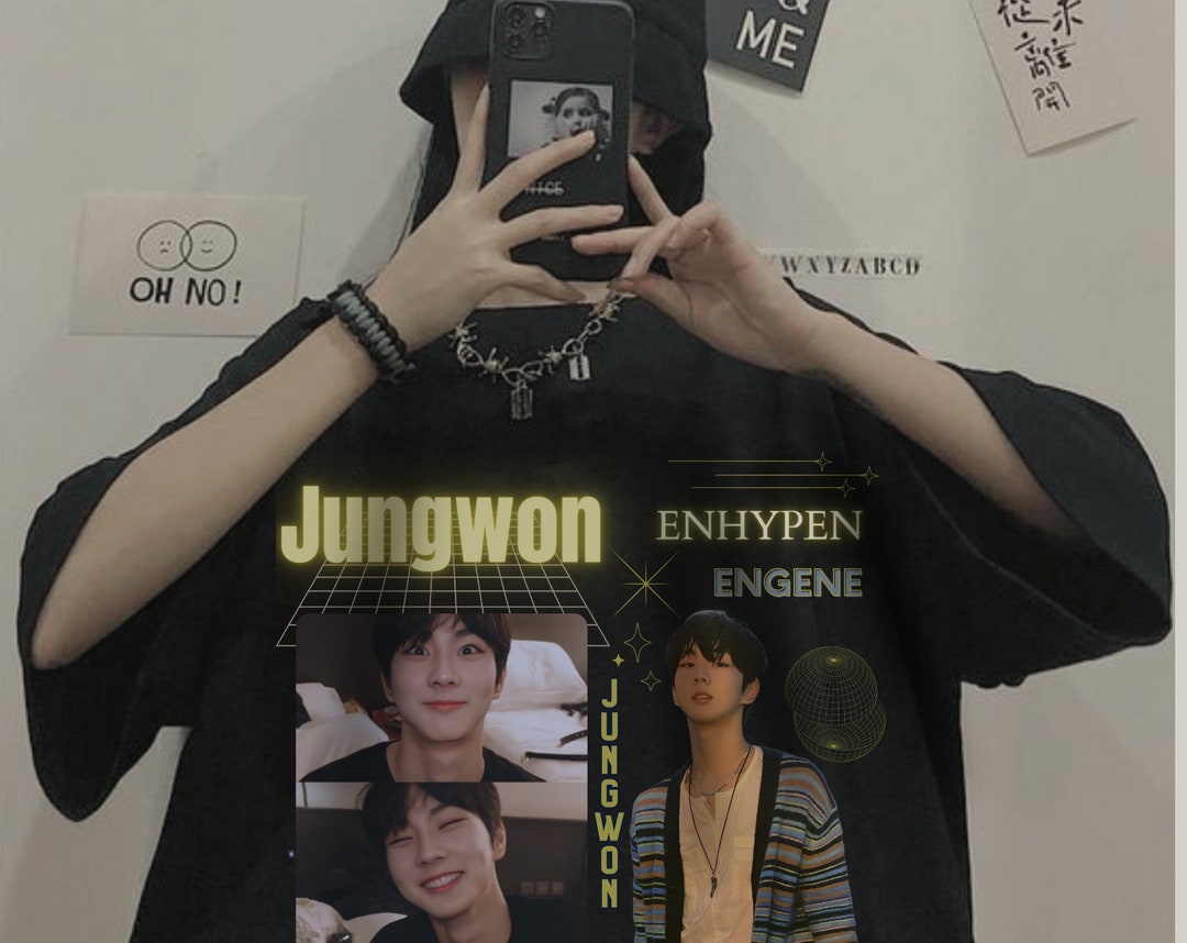 Enhypen Jungwon Cute Shirt, Tshirt Engene, Orange Blood, Enhypen Merch ...