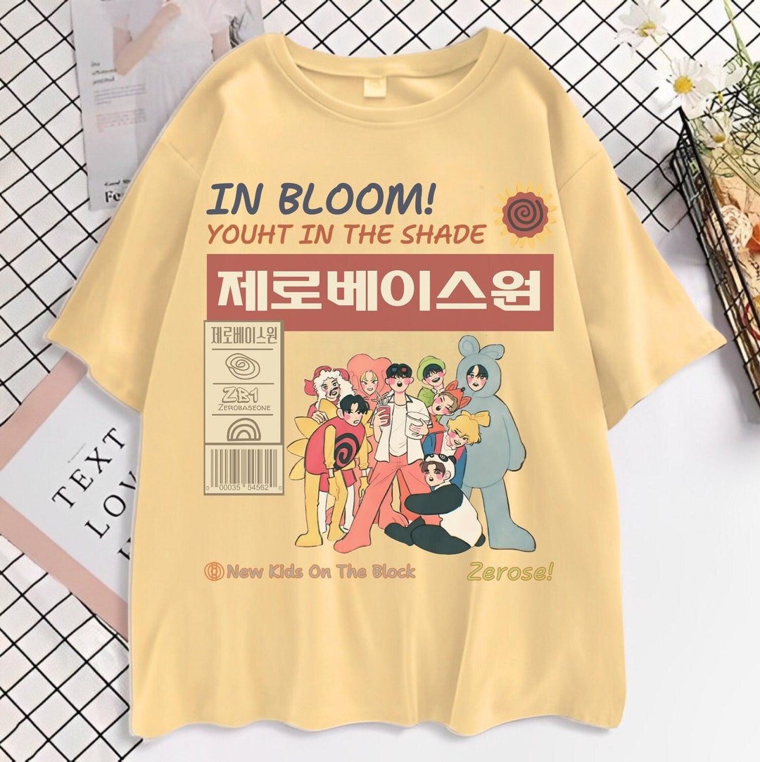 Zerobaseone Cute in Bloom Tshirt, Tshirt Zerose, ZB1 Tshirt ...